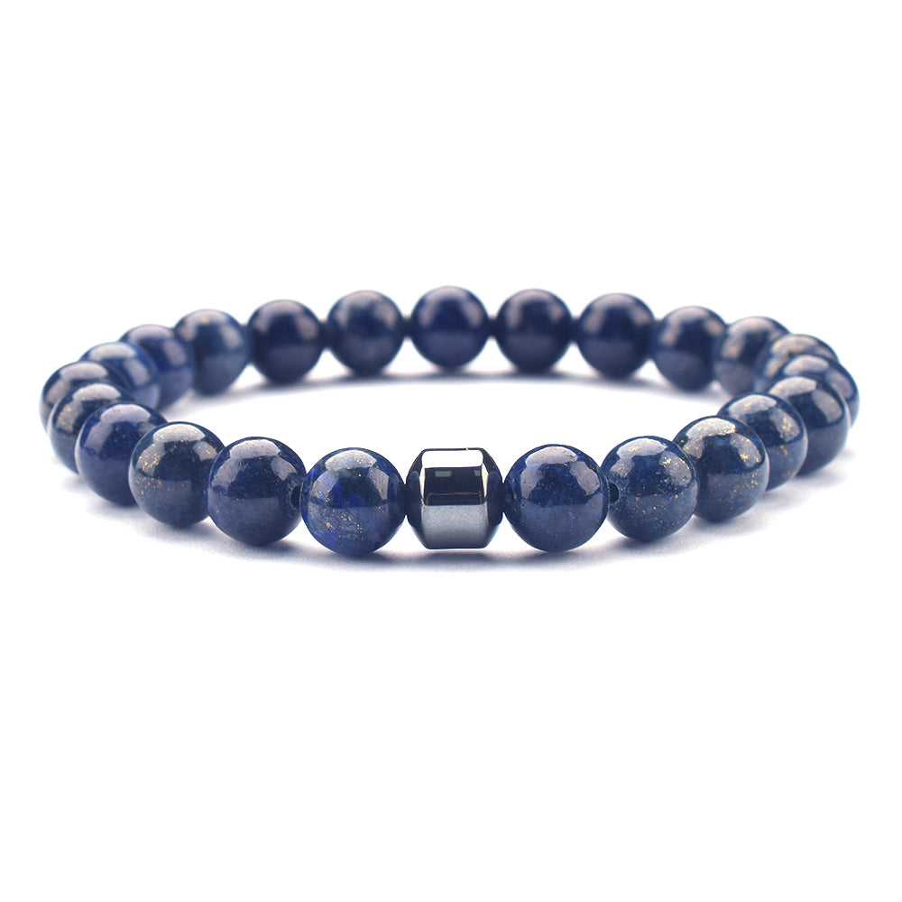 Piccadilly Lily Lapis Stretch Bracelet