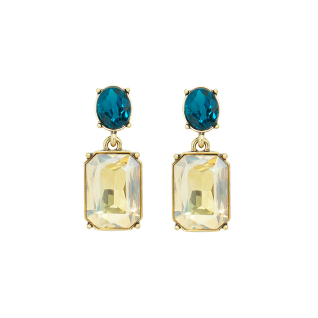 last-true-angel-smoke-blue-crystal-gem-stud-earrings – Piccadilly Lily
