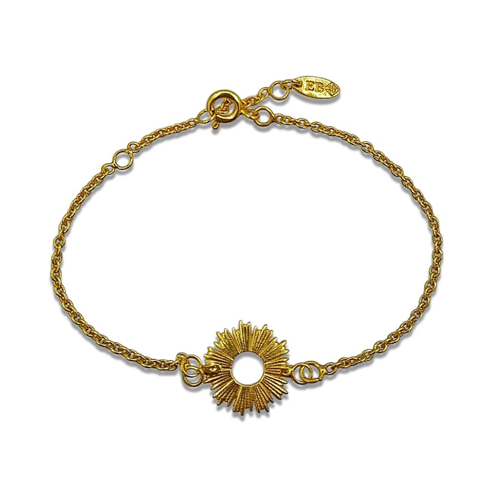 Eliza Bautista Gold Radial Sunburst bracelet – Piccadilly Lily
